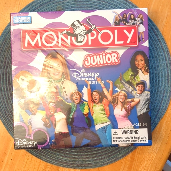 Disney | Toys | Disney Monopoly Jr Game Hannah Montana Collectible ...